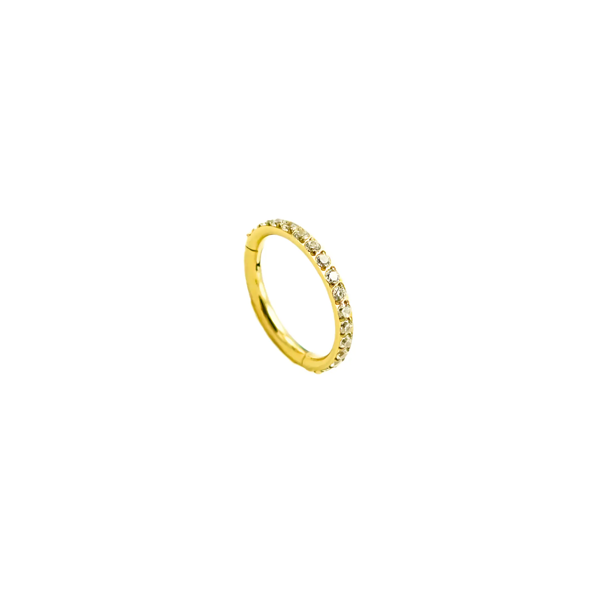 Ripley - PIERCING SEPTUM 6MM 16G TITANIO G23 CHAPADO EN ORO 18K