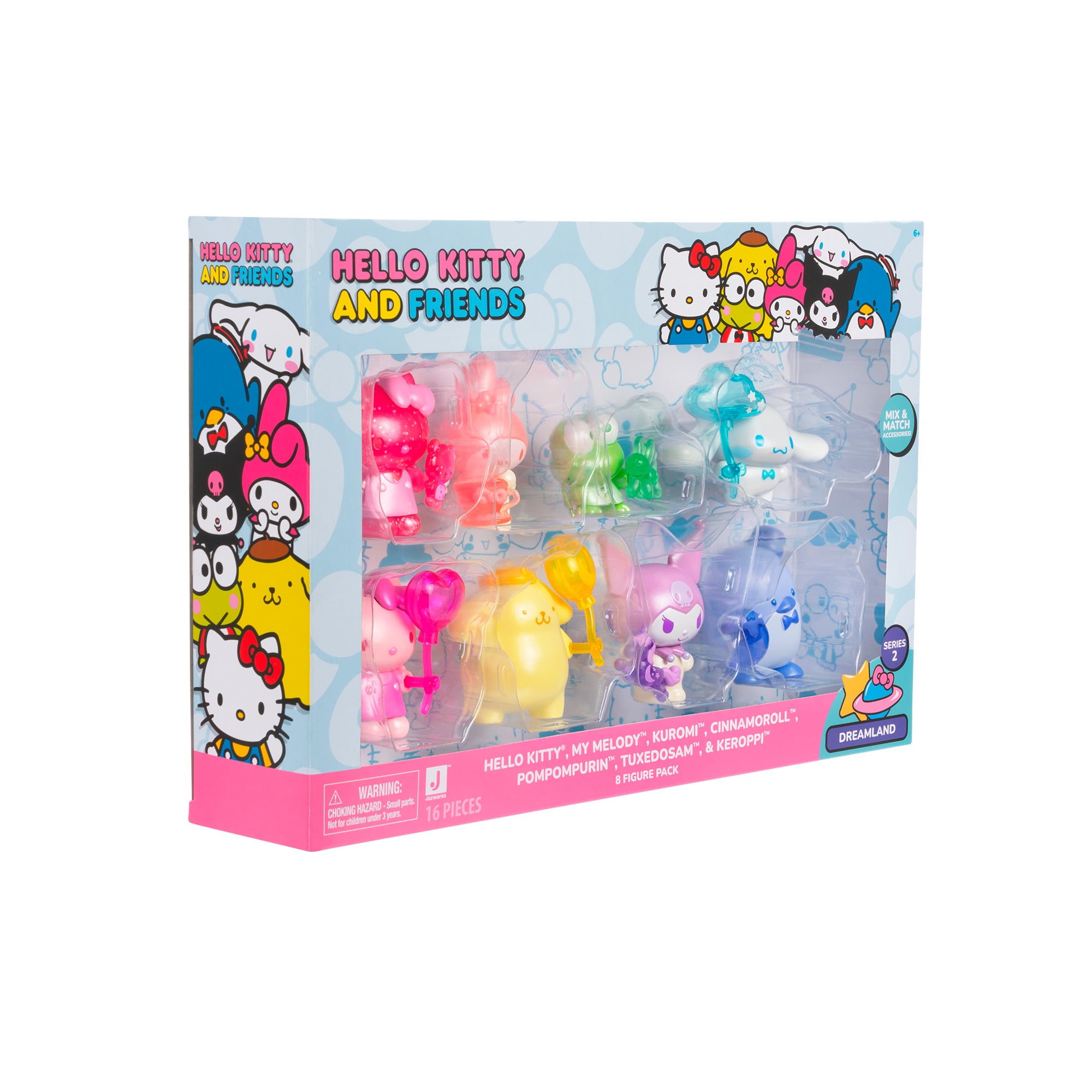 PACK DE 8 FIGURAS HELLO KITTY