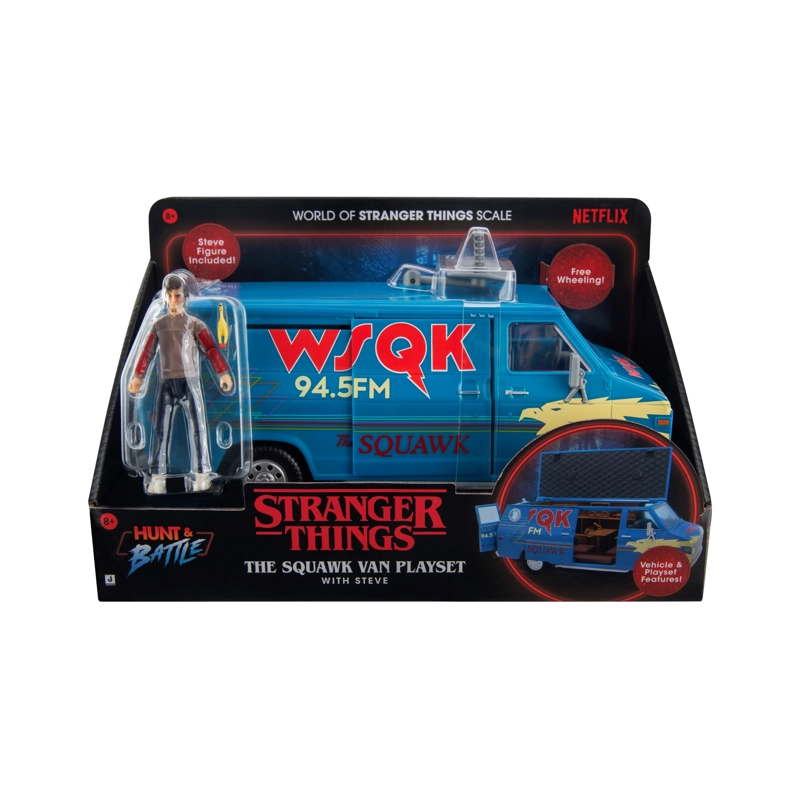 SET FIGURAS Y VEHICULO STRANGER THINGS