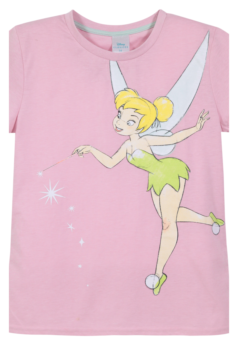 PIJAMA NIÑA TINKERBELL ENCANTANDO ROSADO DISNEY