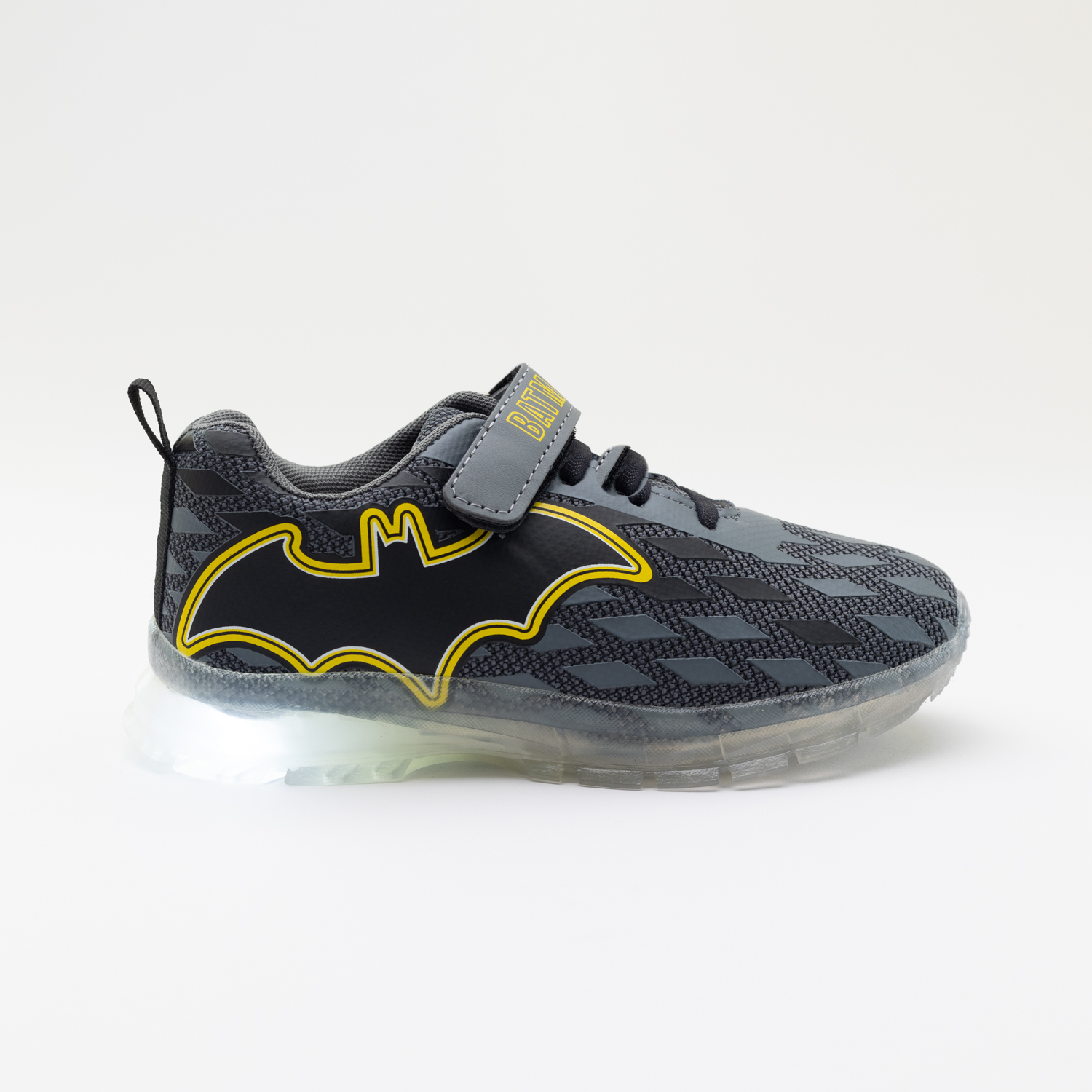 Ripley - ZAPATILLA LUCES NIÑO BATMAN LIGHT GRIS DC COMICS