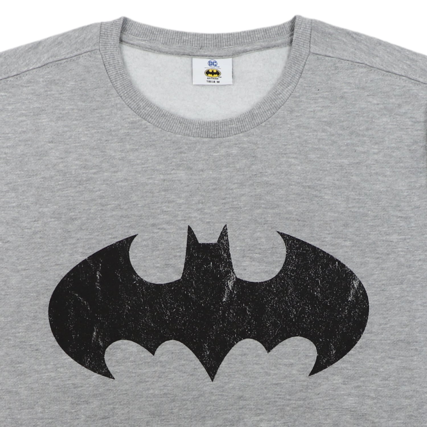 Ripley - POLERON HOMBRE BATMAN LIGA JUSTICIA GRIS OSCURO DC COMICS