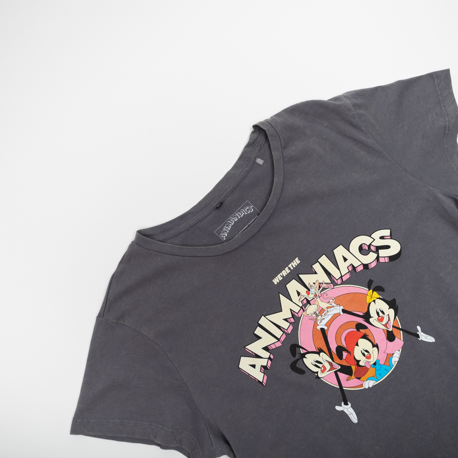 POLERA MUJER YOU CARTOON NETWORK ANIMANIACS GRIS