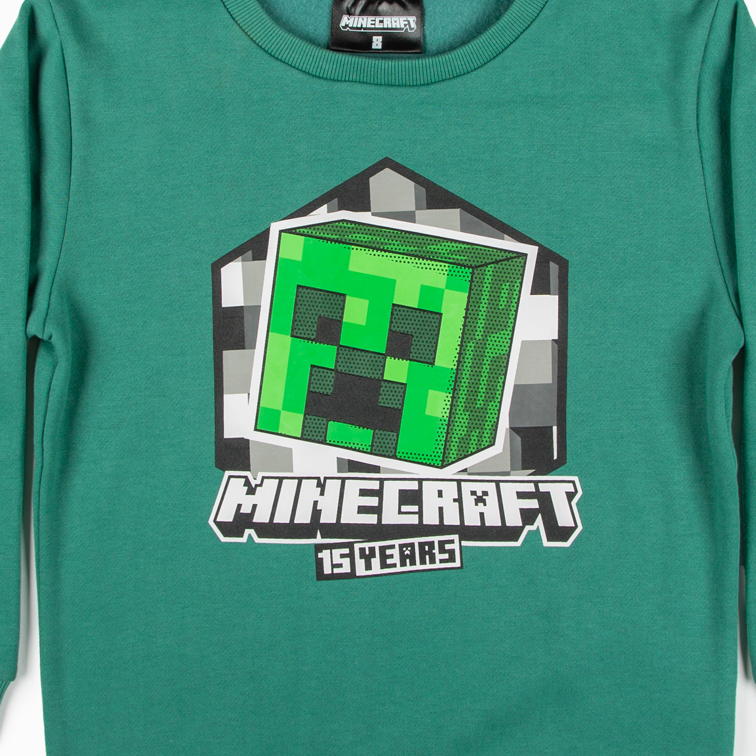 Ripley - POLERON NIÑO 15 YEARS VERDE MINECRAFT