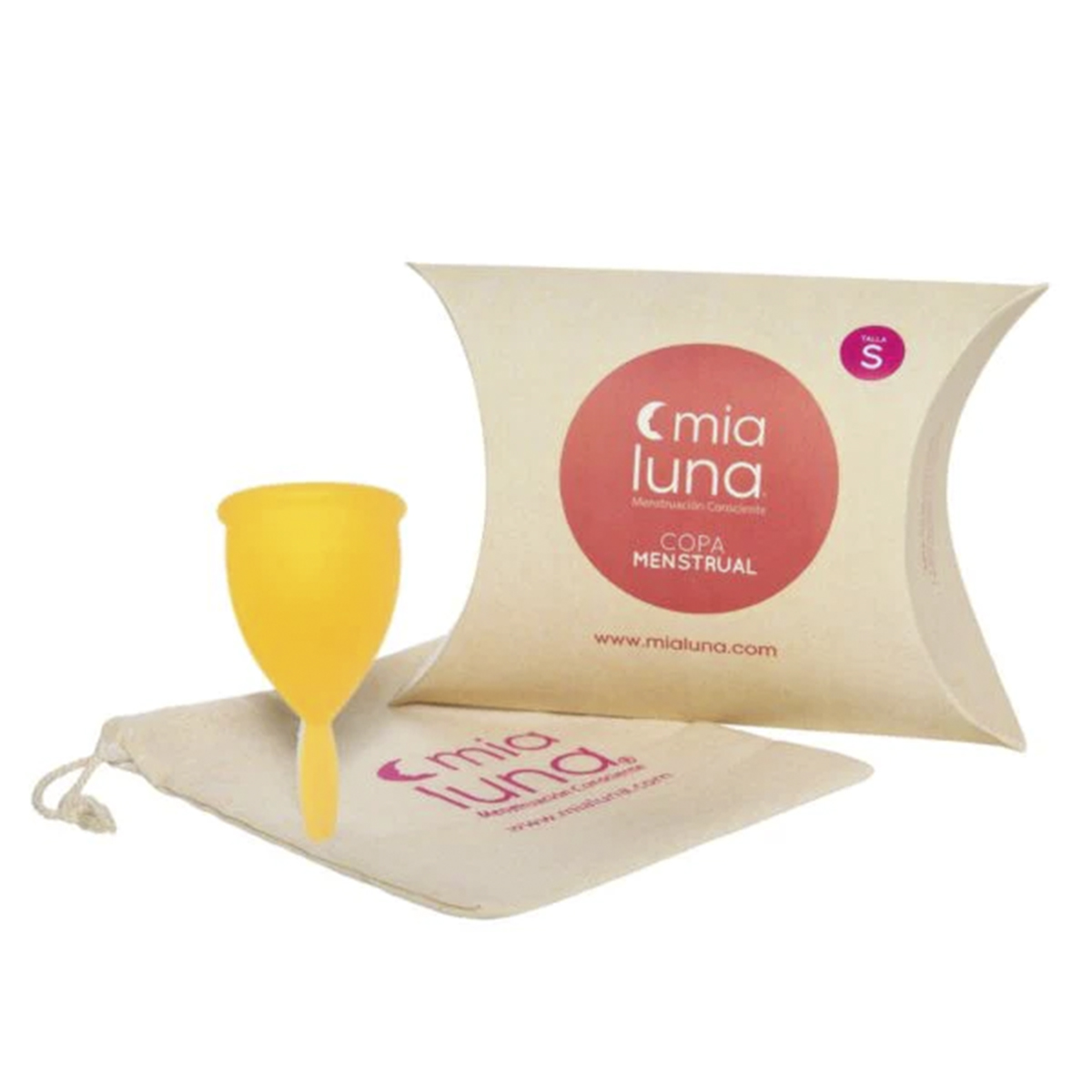 Ripley - COPA MENSTRUAL MIALUNA MIA LUNA NARANJA TALLA S