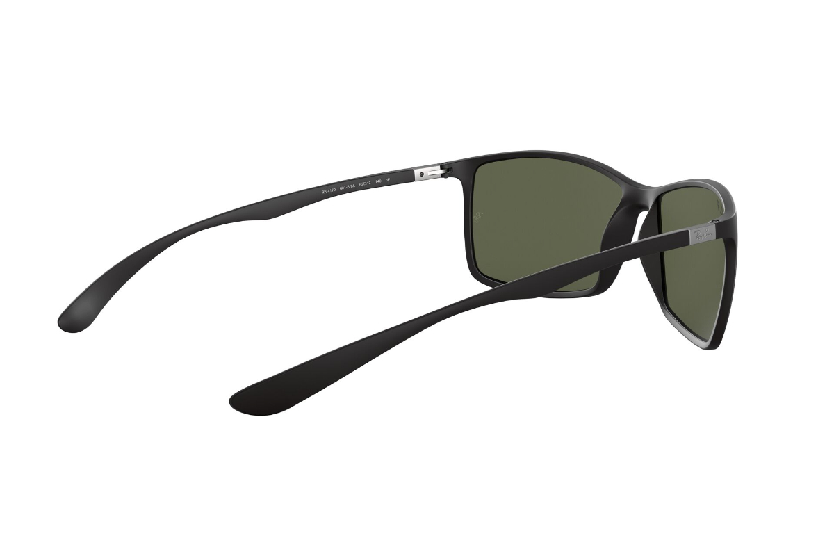 LENTES SOL RAY-BAN LITEFORCE MATTE BLACK POLARIZADOS