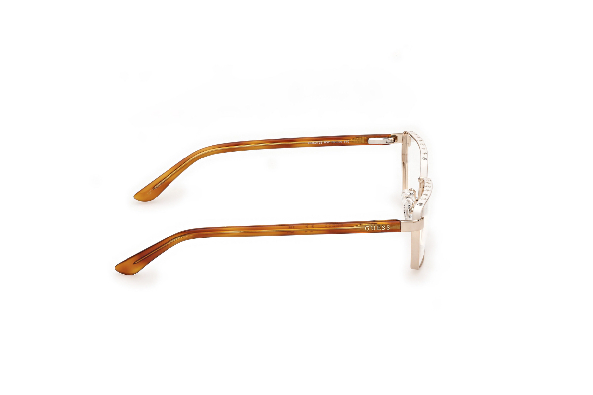 LENTES GUESS ÓPTICOS DORADO