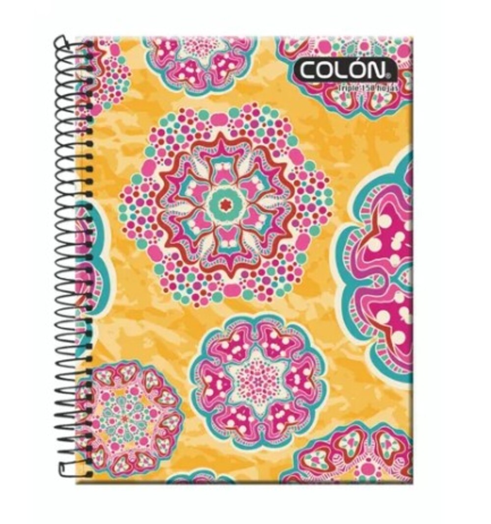 Ripley - PACK X 4 CUADERNOS UNIVERSITARIOS COLÓN TRIPLE FEMENINO 150 HOJAS
