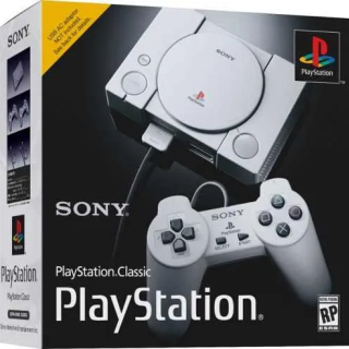 PLAYSTATION CLASSIC MINI + 2 CONTROLES + 20 JUEGOS