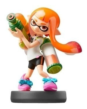 FIGURA AMIIBO INKLING GIRL - SUPER SMASH BROS - SNIPER