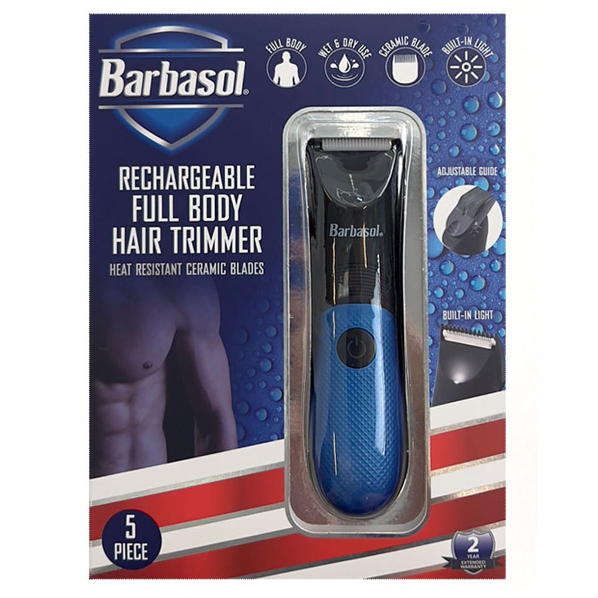 DESVELLADORA INALÁMBRICO BARBASOL Y AFEITADORA USB CAPILAR Y CORPORAL