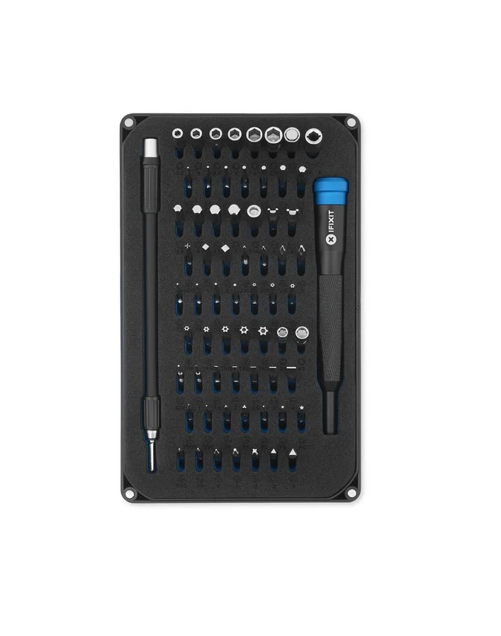 KIT IFIXIT ATORNILLADORES PRECISIÓN CON 64 PIEZAS