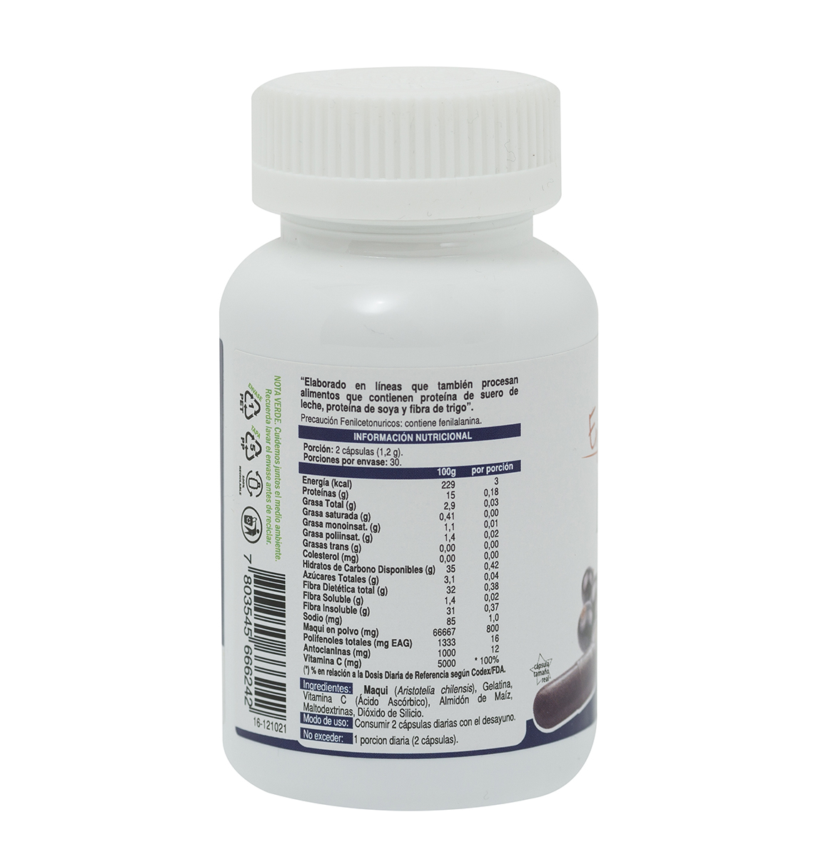 Ripley - MAQUI + VITAMINA C 400 MG X 60