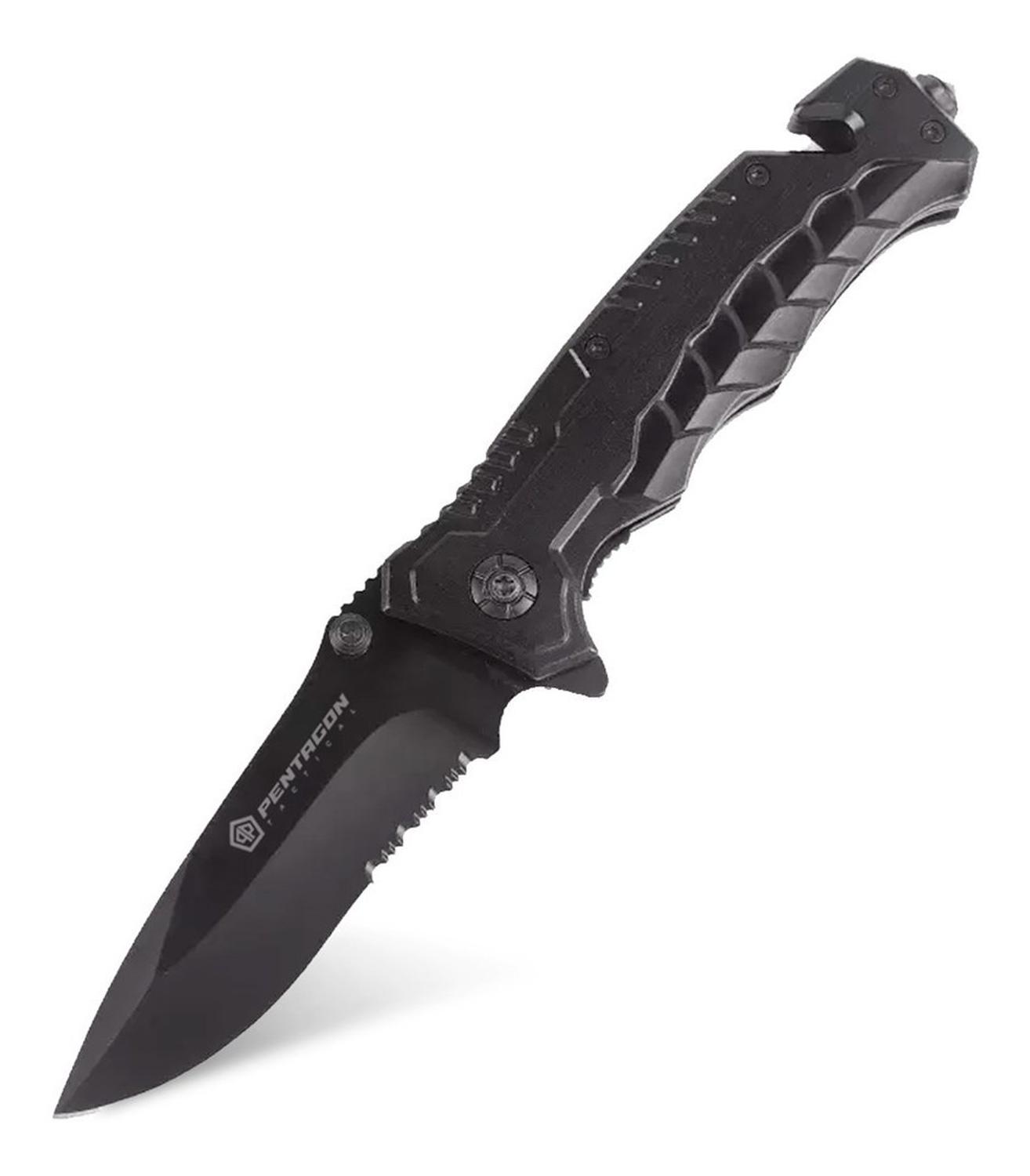 Ripley - CUCHILLO TACTICO NAVAJA CORTAPLUMA PENTAGON CAZA CAMPING
