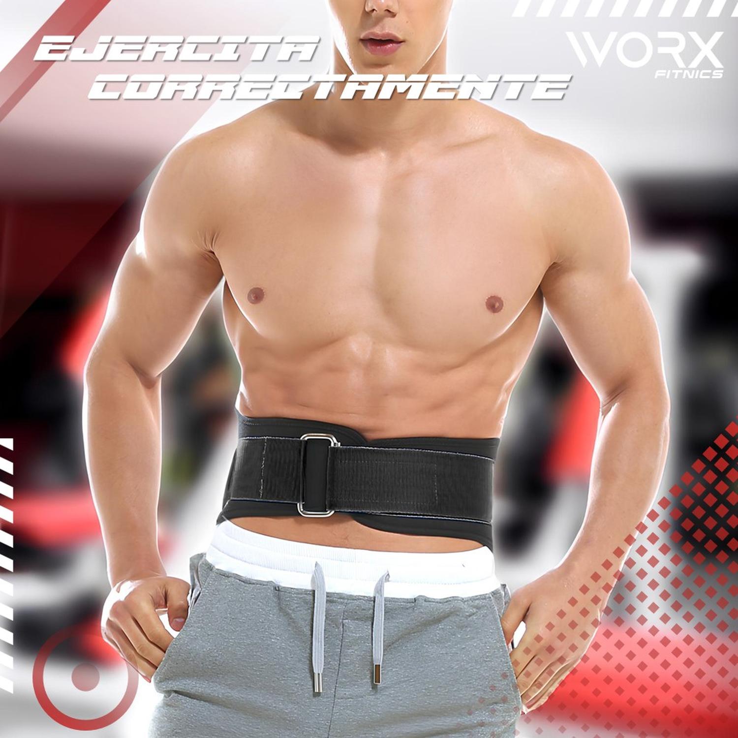 Ripley - CINTURON LEVANTAMIENTO PESAS WORX GYM GIMNASIO CROSSFIT
