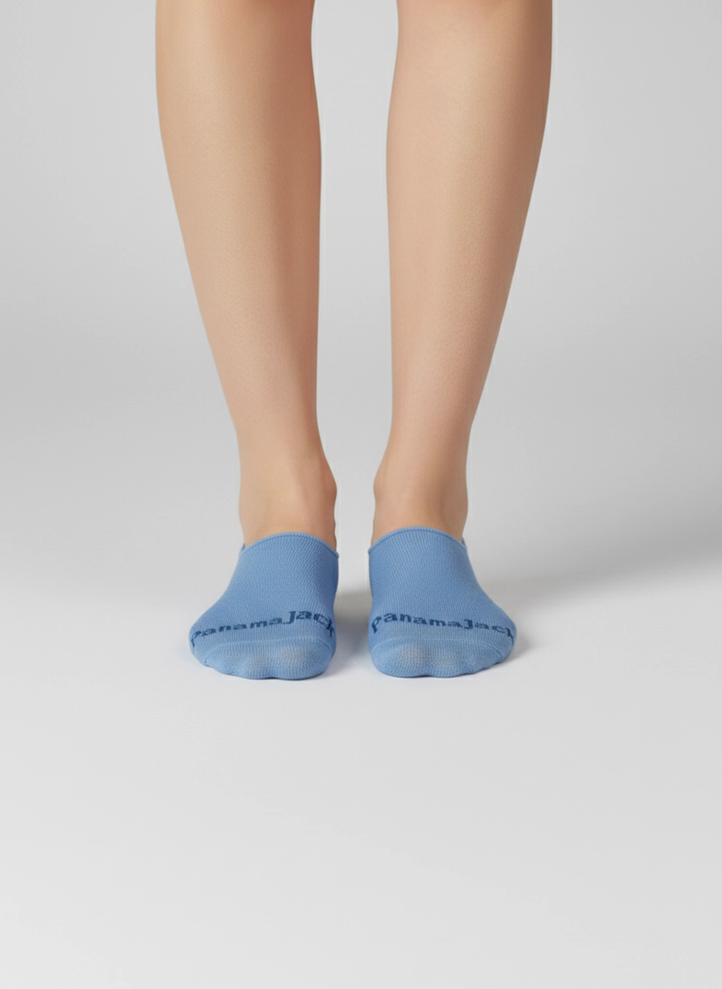 CALCETINES INVISIBLE ALGODON UNISEX PANAMA JACK - PJUCP07 | AZUL CLARO