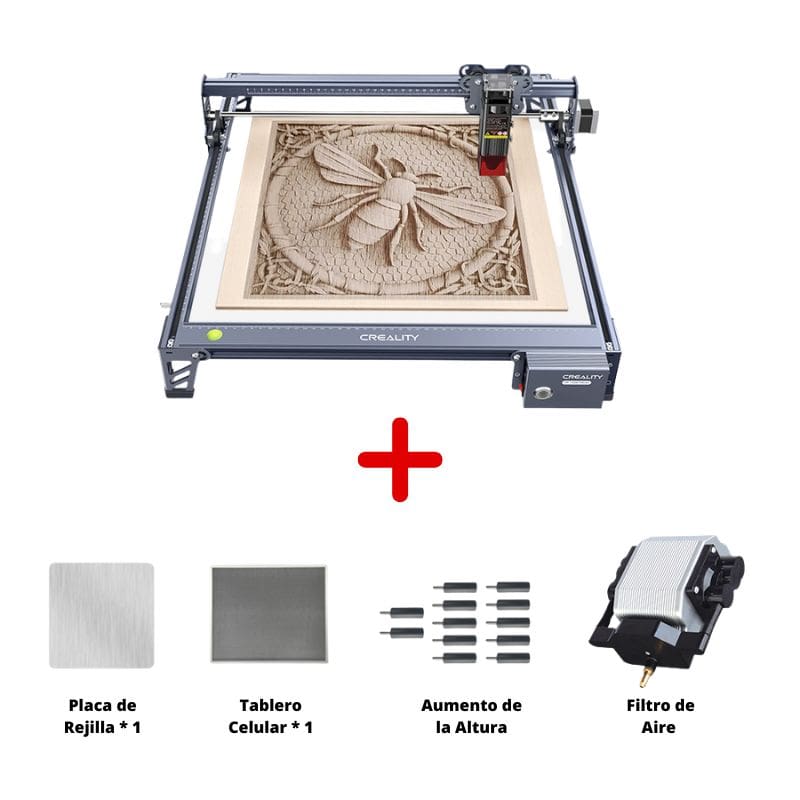 FALCON 10W LUXURY CV-30 CNC CREALITY |LÁSER GRABA Y CORTA
