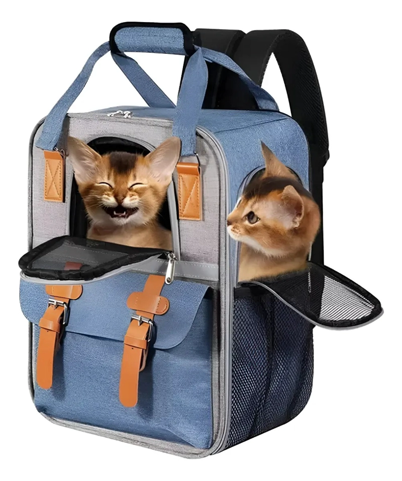 BOLSO MOCHILA PORTA PERROS JAULA TRANSPORTE PERROS GATOS