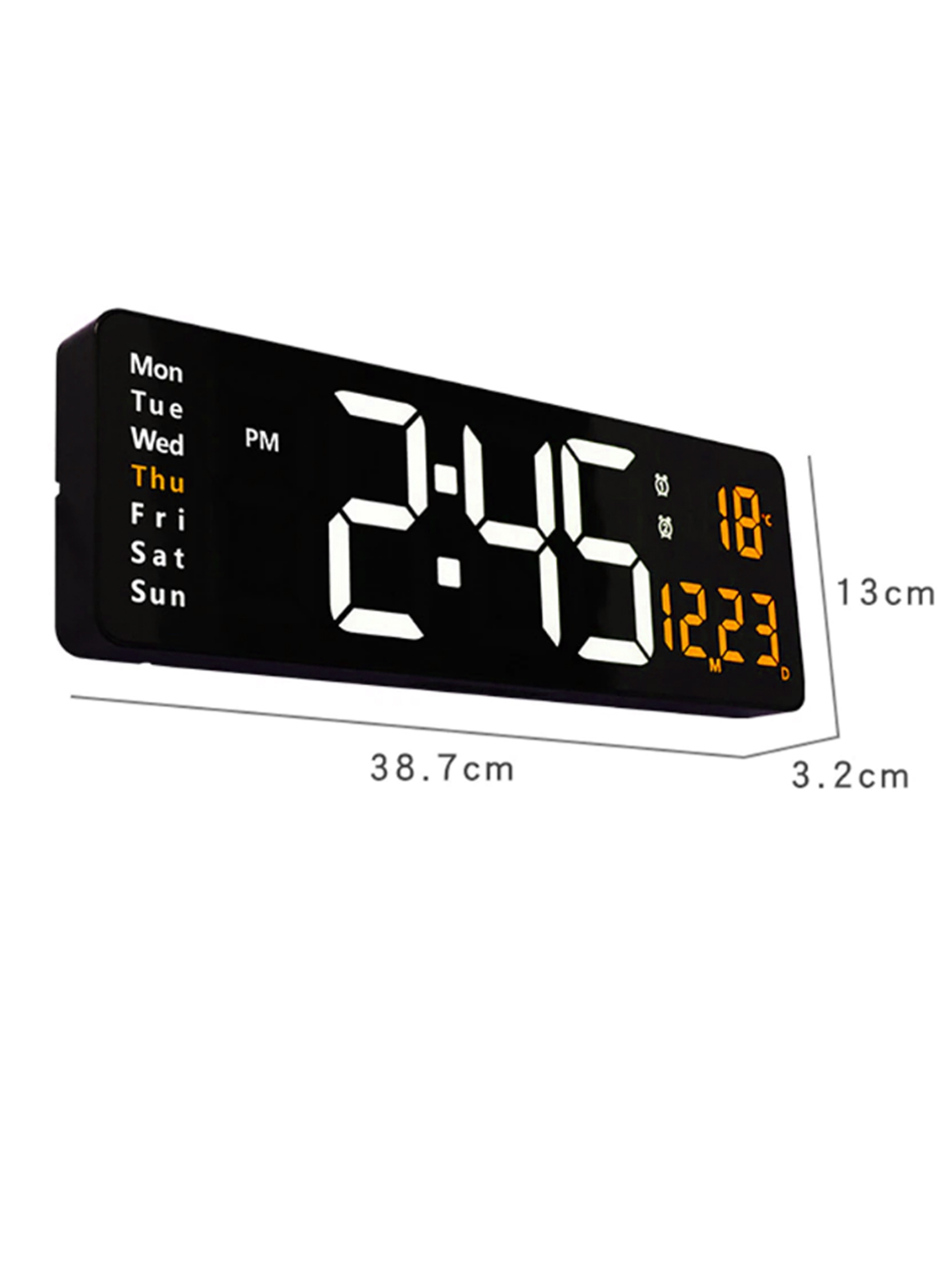 RELOJ DIGITAL NEWO PARED GRANDE TEMPORIZADOR Y TEMPERATURA