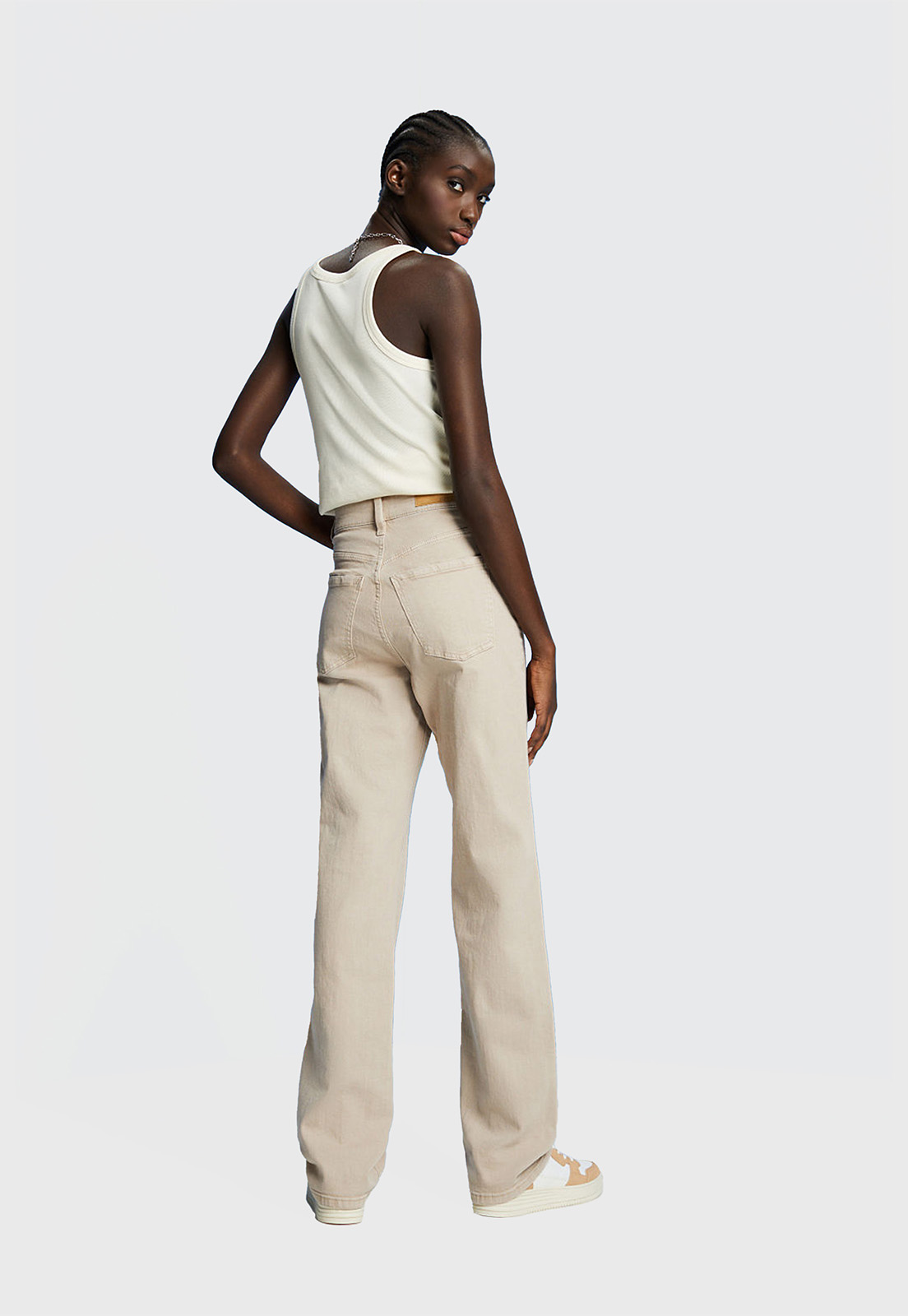 Ripley - PANTALÓN OVERSIDE DE TIRO ALTO MUJER ESPRIT