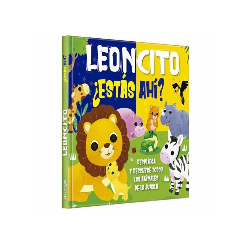 LIBRO ¿ESTAS AHÍ? - LEONCITO - EQUIPO EDITORIAL BRIJBASI / LATINBOOKS