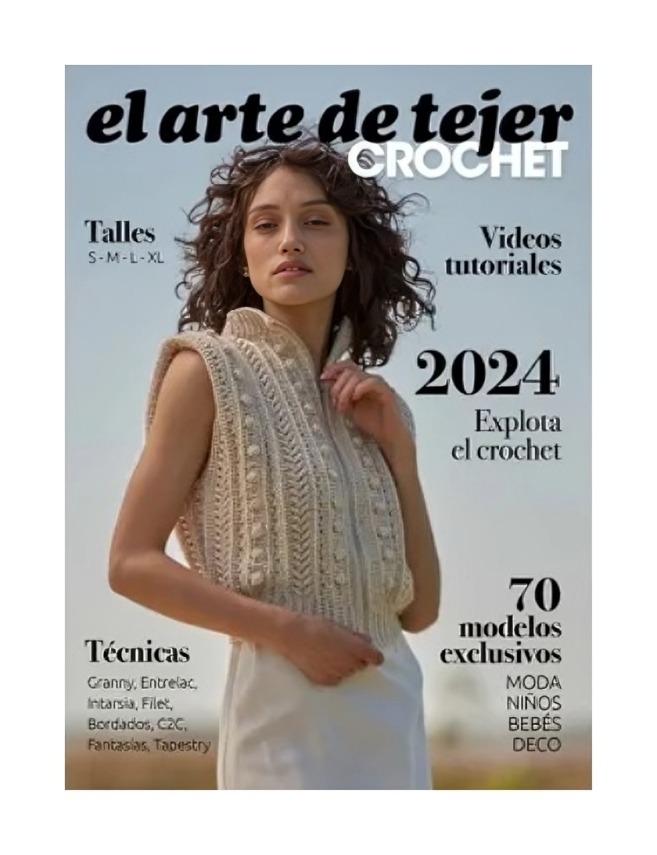 Ripley - LIBRO EL ARTE DE TEJER CROCHET 2024 VEREDIT VARIOS AUTORES