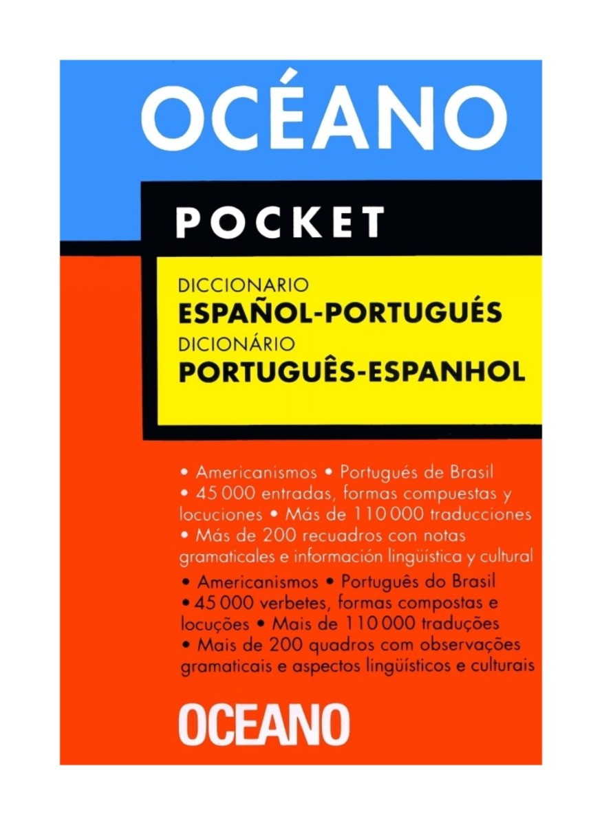 LIBRO DICCIONARIO OCEANO POCKET ESPAÑOL - PORTUGUES / OCEANO / OCEAN OCEANO