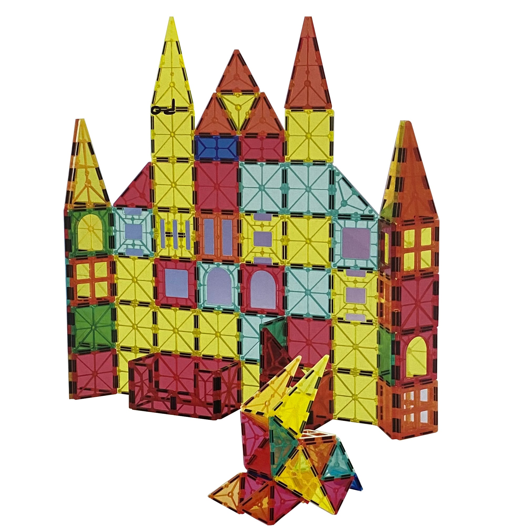 MAGNÉTICOS 3D PARA CONSTRUCCIÓN 78 PIEZAS