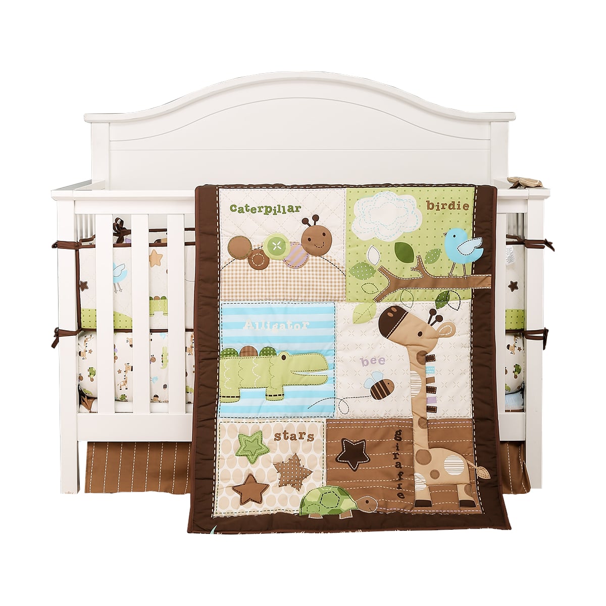 SET ROPA DE CUNA ANIMAL STAR.