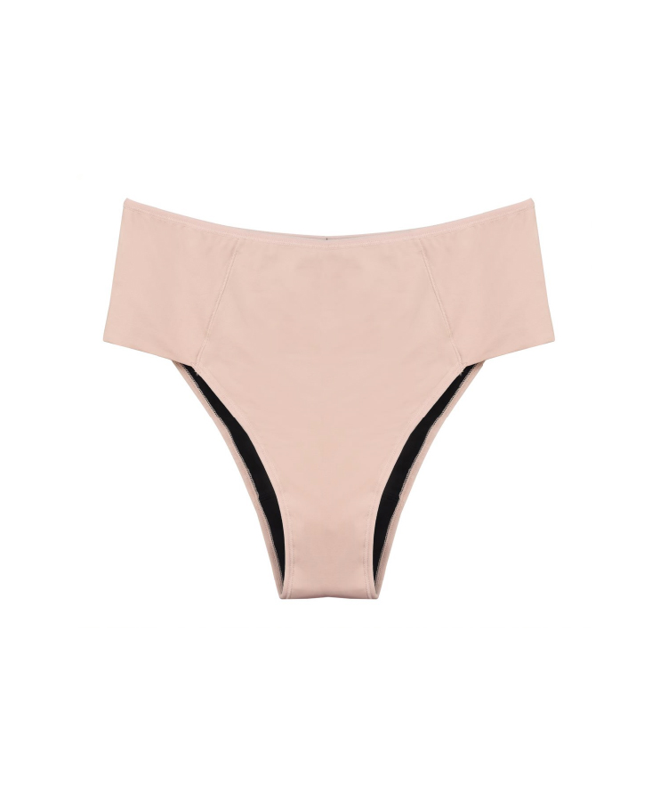 CALZÓN MUJER 2RIOS PLUS SIZE FLUJO ALTO MENSTRUAL ABSORBENTE PALO ROSA