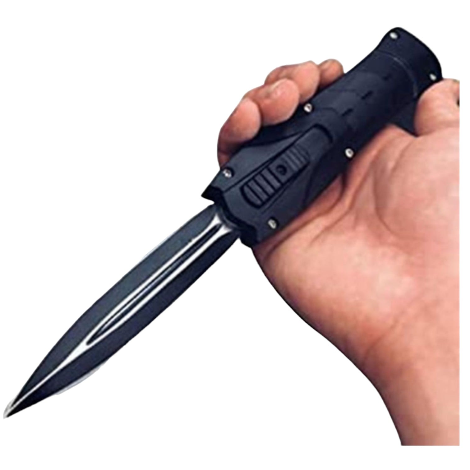 CUCHILLO INVENCIBLE NAVAJA AUTOMÁTICA RETRÁCTIL HORIZONTAL AK05 ACERO