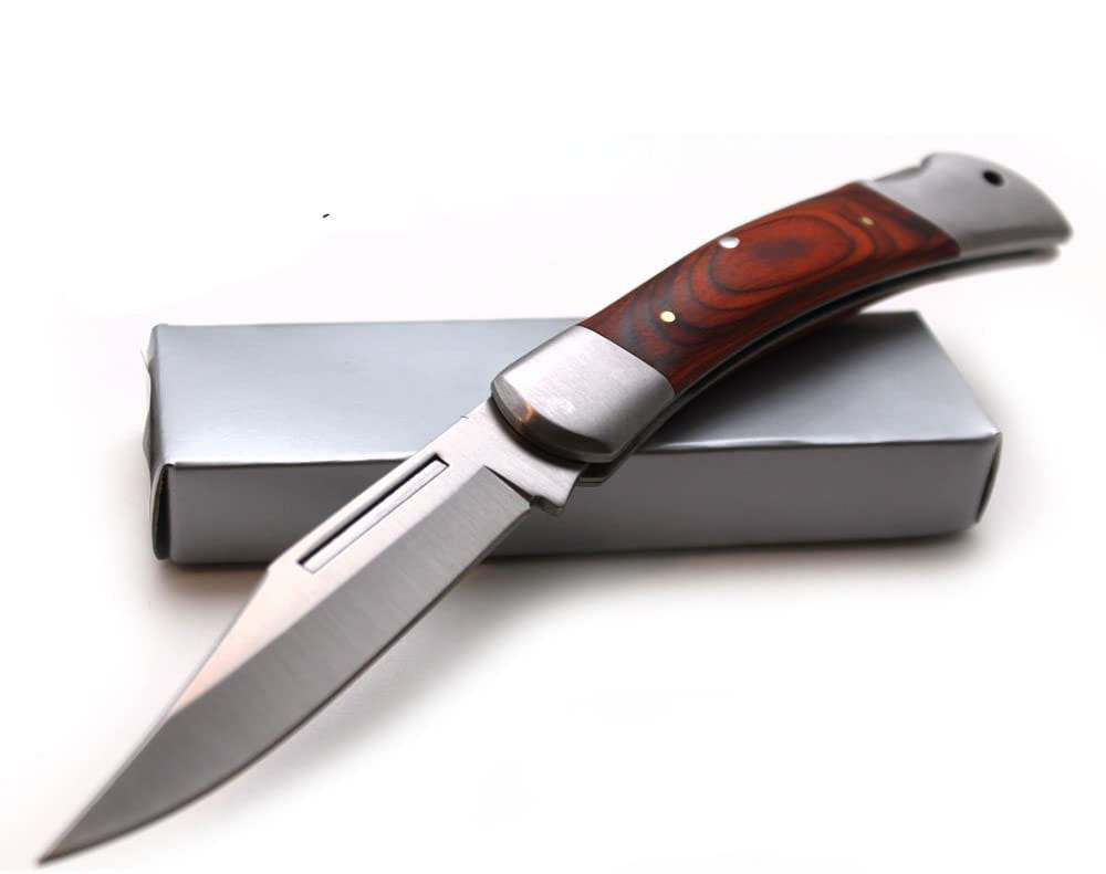 CUCHILLO INVENCIBLE NAVAJA CORTAPLUMA FORREST WOOD AD67 ACERO