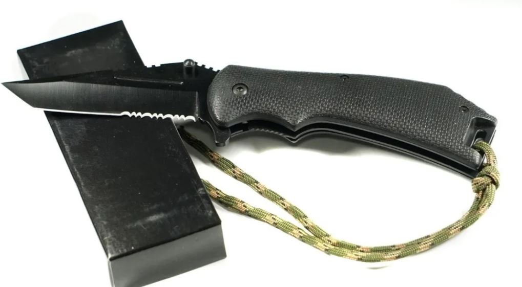 Ripley - CUCHILLO INVENCIBLE NAVAJA MIXTA TÁCTICA ESCARABAJO GOLIAT ...