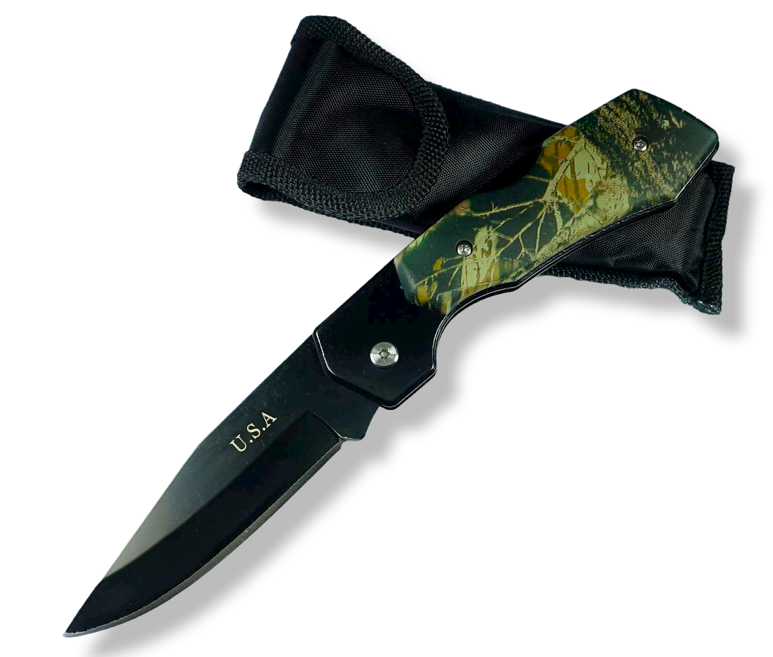Ripley - CUCHILLO INVENCIBLE NAVAJA TÁCTICA CAMPING SERENGUETI AJ81 ACERO