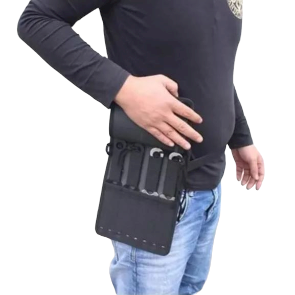 LANZADOR INVENCIBLE 4 CUCHILLO QUIRÚRGICO 440 CON BOLSO AF89 ACERO