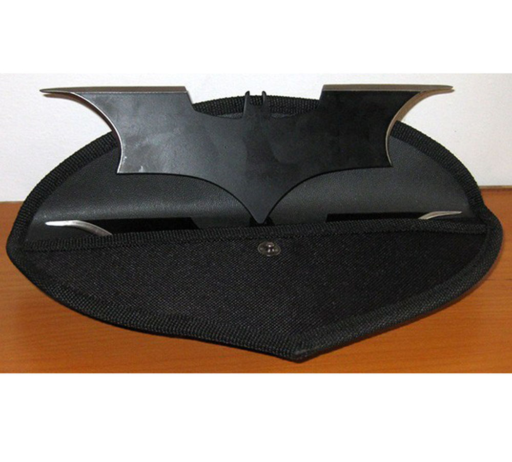 CUCHILLO INVENCIBLE COMBO 2 SHURIKEN BATMAN ESTRELLA LANZAMIENTO ...