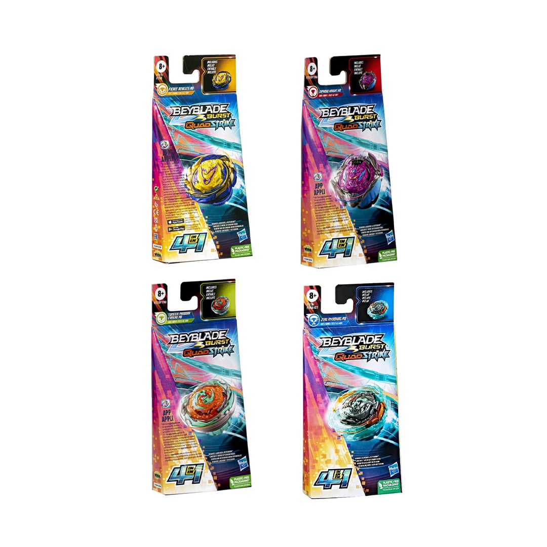 JUGUETE HASBRO F7760 BEY QS SINGLE PACK AST ALEATORIO