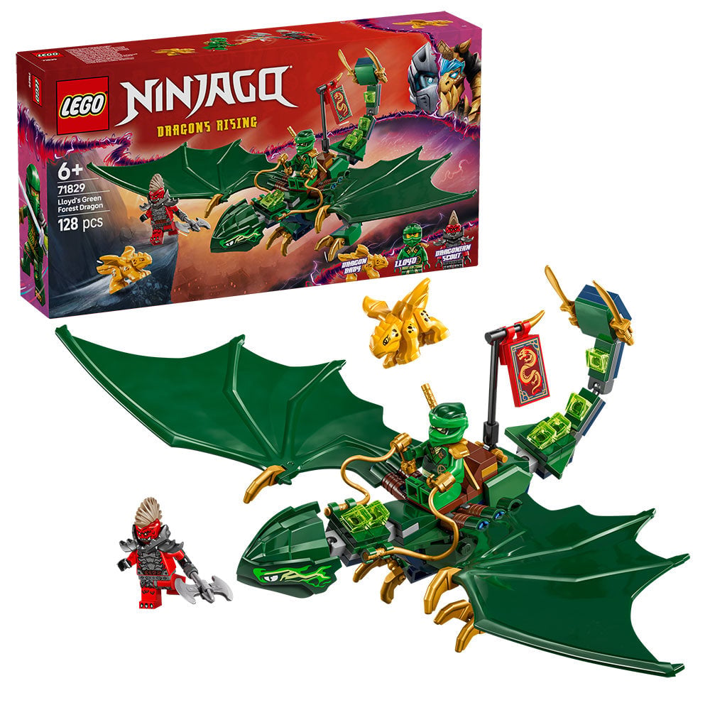 Ripley - LEGO NINJAGO DRAGÓN VERDE DEL BOSQUE DE LLOYD - 71829