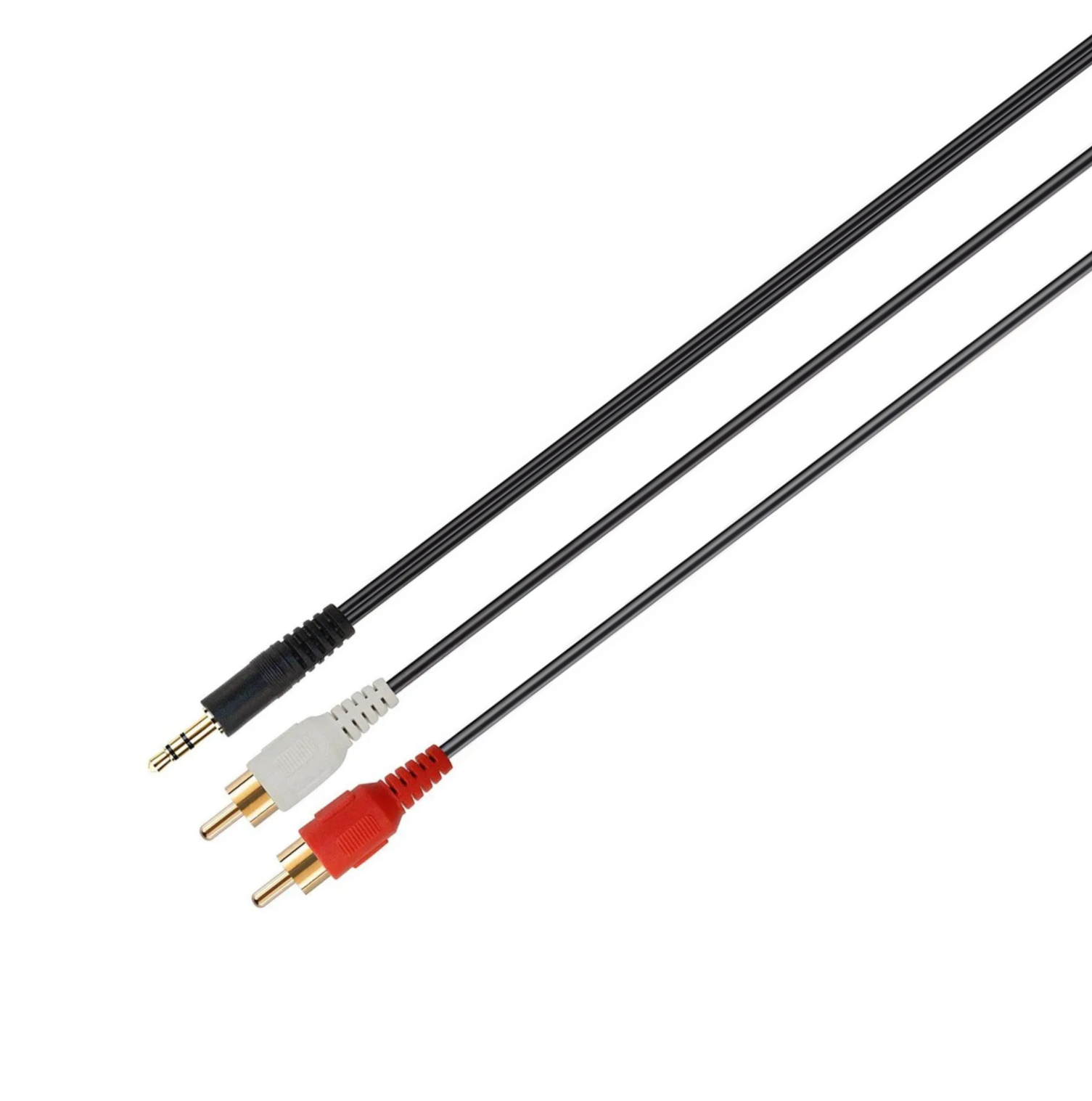 Ripley - CABLE DE AUDIO (2X1) JACK 3.5MM A RCA 3 MT ULINK DELUXE LINE