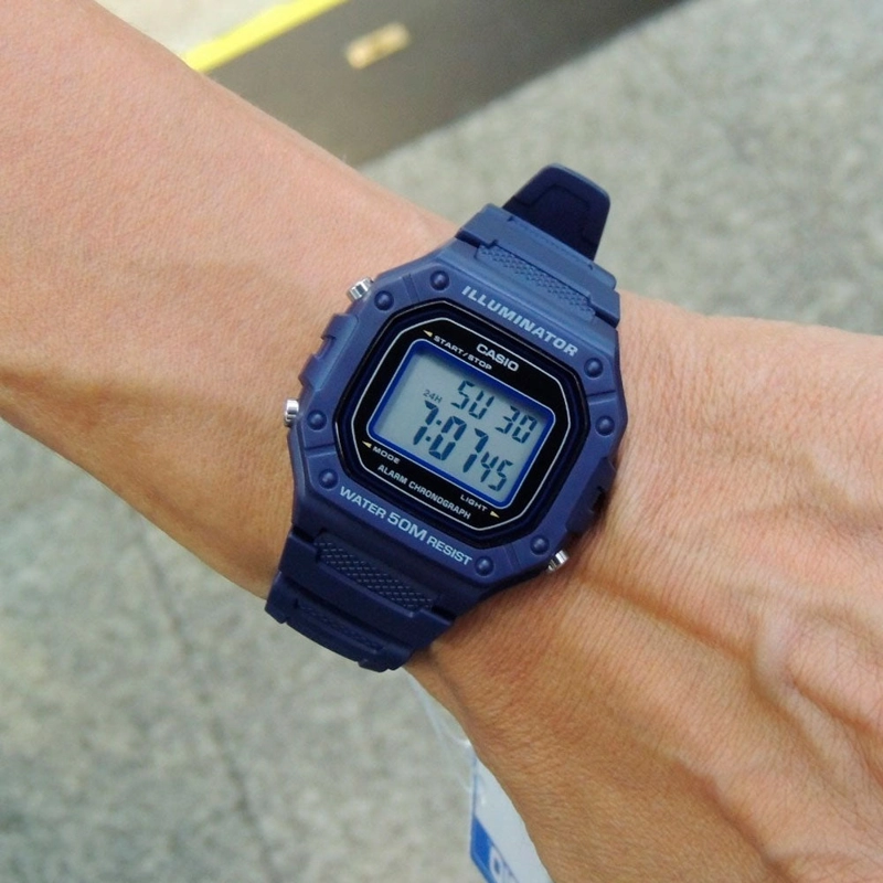 RELOJ CASIO HOMBRE W-218H-2AVDF