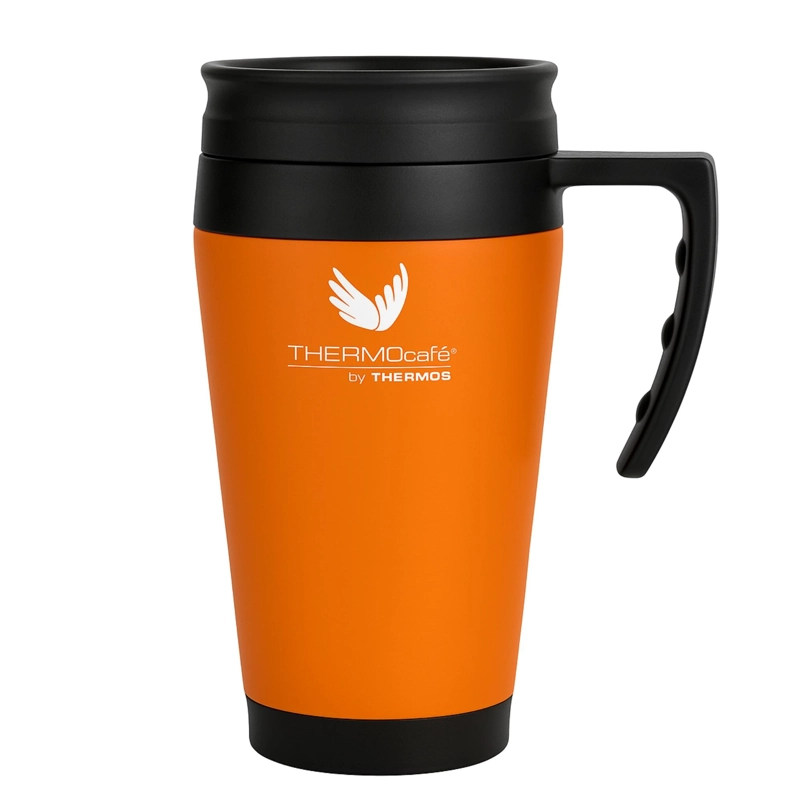 VASO MUG TE RMICO INOX 400ML ORANGE EDITION THERMOS DF2000-SN