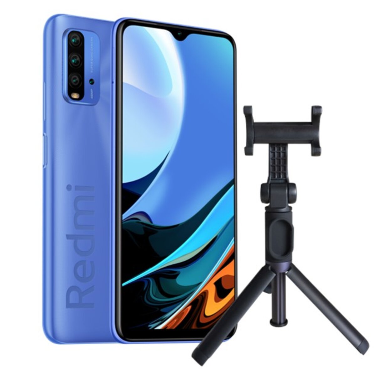 REDMI 9T EU 128G TWILIGHT BLUE + MI SELFIE STICK TRIPOD