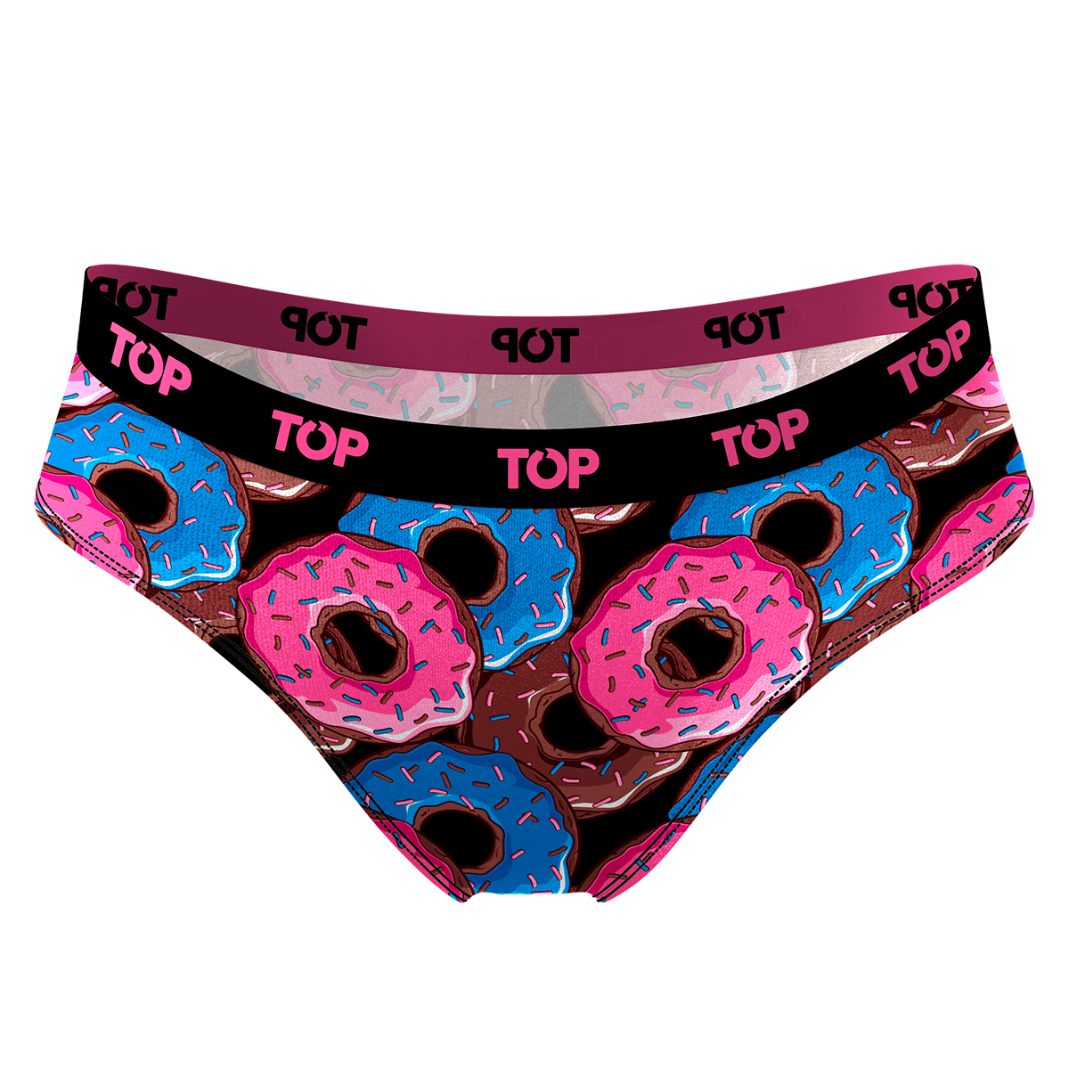 CALZÓN BIKINI ALGODÓN PACK 3 ICÓNICOS - FAST FOOD C2 TOP