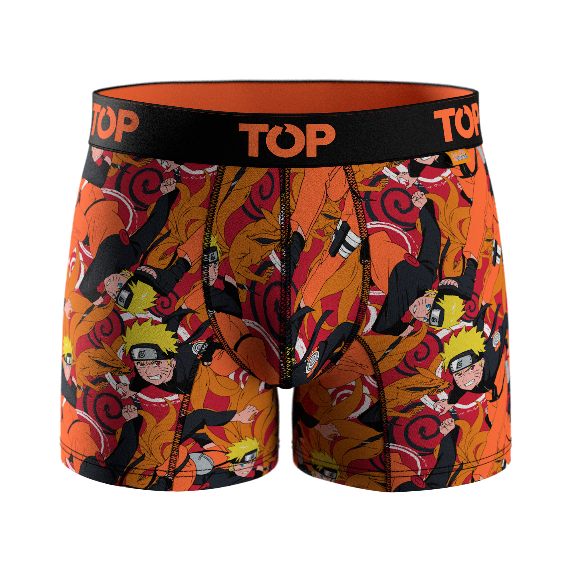 BÓXER MEDIO ALGODÓN NARUTO SHIPPŪDEN PACK 3 C4 TOP
