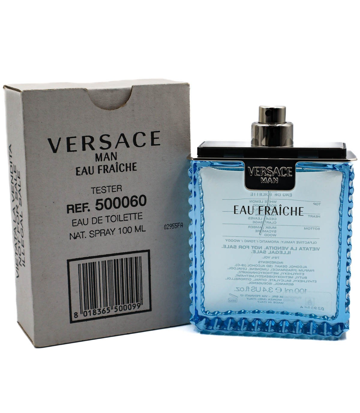 Ripley - PERFUME TESTER VERSACE EAU FRAICHE EDT 100ML HOMBRE