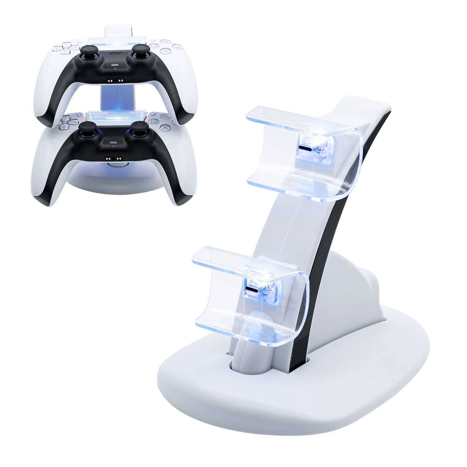Ripley - BASE DE CARGA PARA CONTROLES PS5 CON INDICADOR LED DE CARGA ...