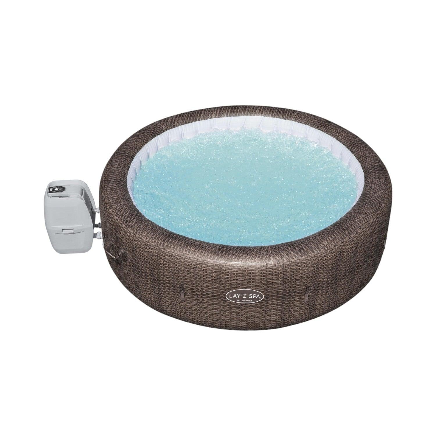 Ripley - HOT TUB BESTWAY SPA JACUZZI INFLABLE ST. MORITZ 7 PERSONAS