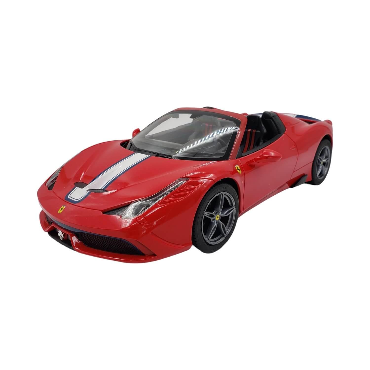 AUTO COLECCIÓN A CONTROL REMOTO RASTAR RA73400 ROJO FERRARI 458 SPECIALE