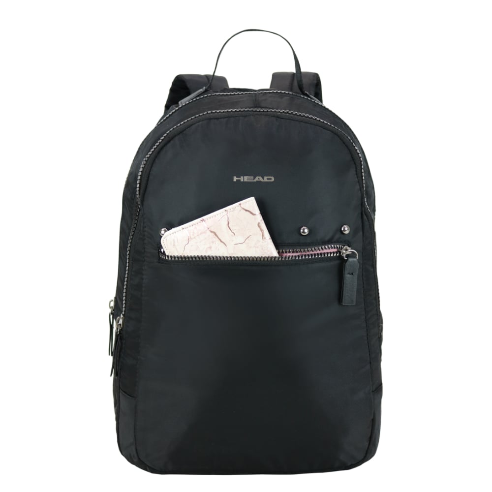 MOCHILA MUJER PORTA NOTEBOOK NEW CLOUD NEGRO HEAD