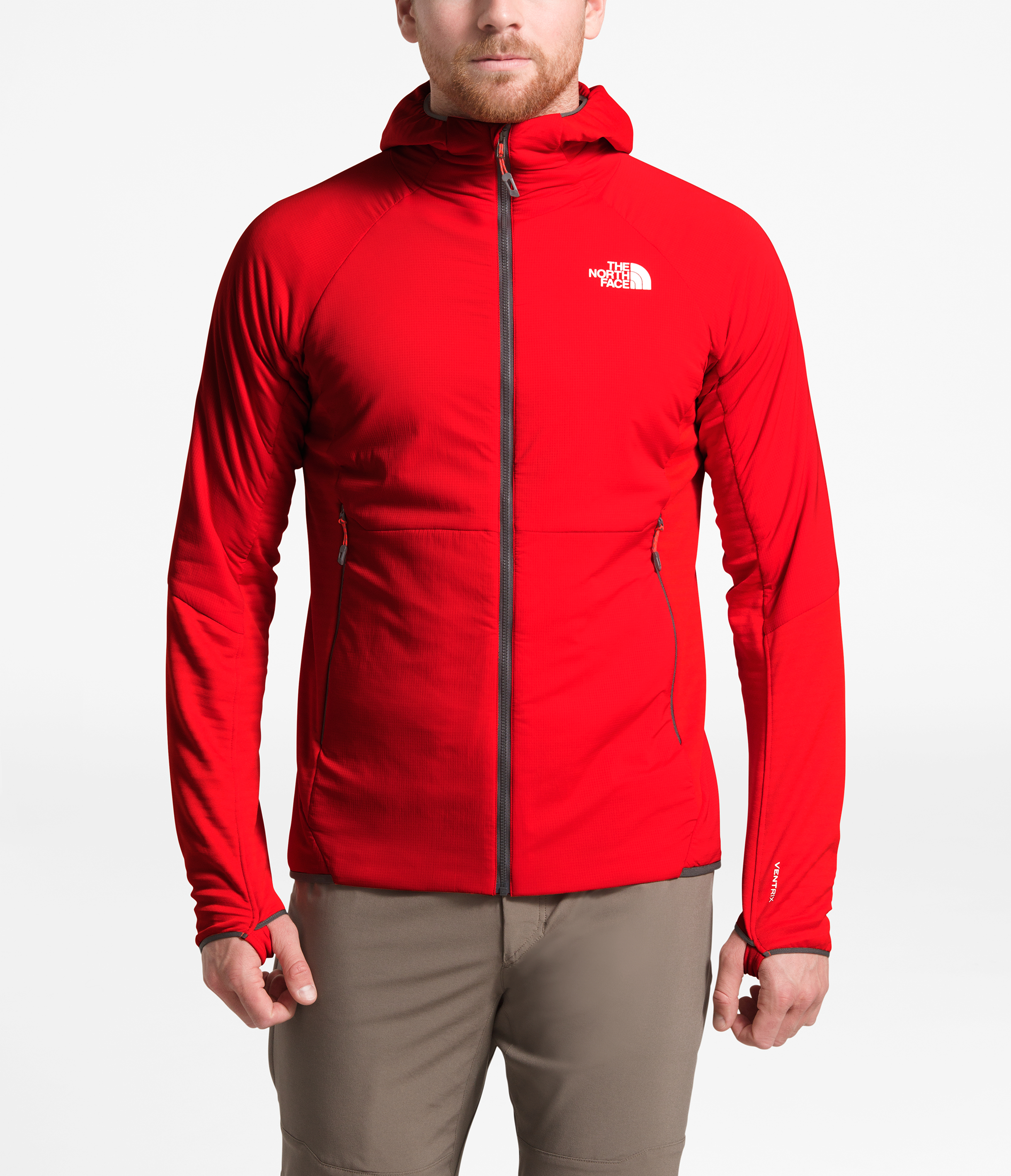 Ripley - CHAQUETA VENTRIX LT FLEECE ROJO